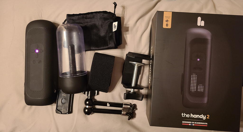 FOR SALE Handy 2 Pro (w/ Handsfree Desk Mount) - Sales - EroScripts