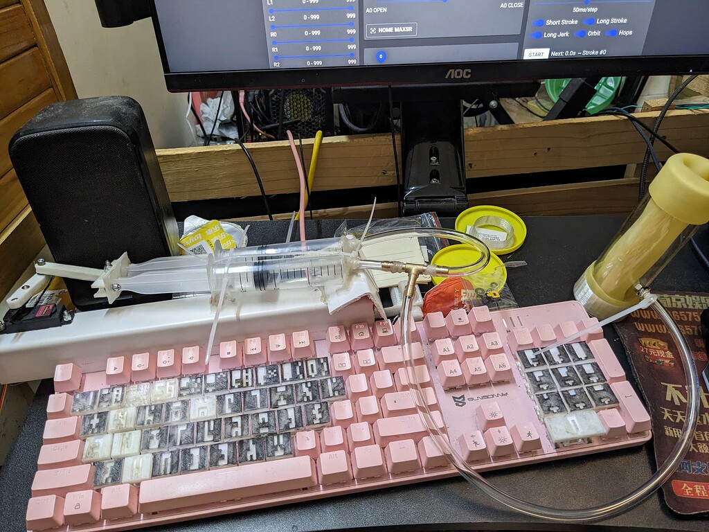 Presure drived stroker with TCode control - DIY - EroScripts