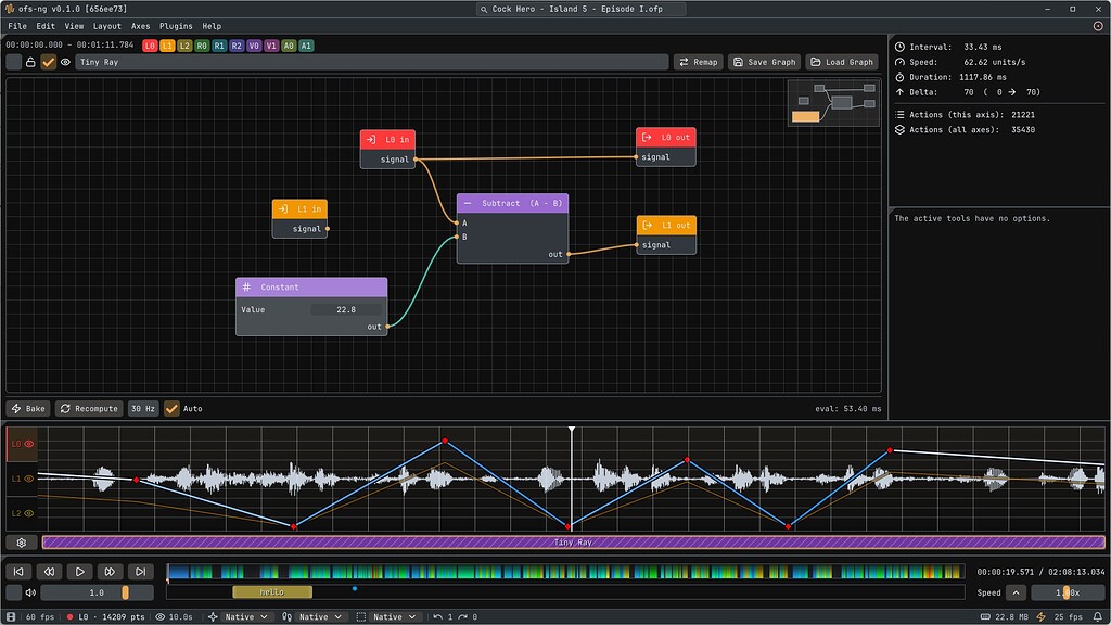 🛠️ofs-ng v0.1.5 - funscript editor - Software - EroScripts